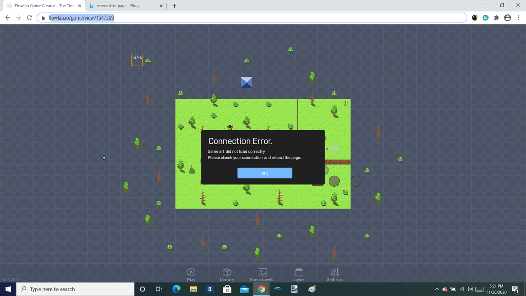 The Tiny Red Ninja - game art bug - Bug Reports - Flowlab Community