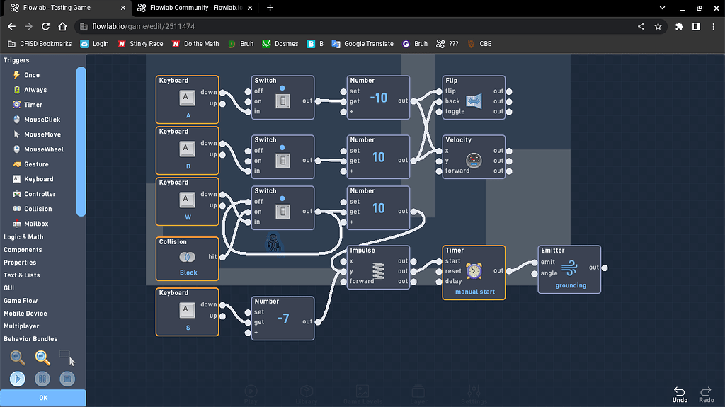 New Wall Jump/Moving Option - Examples & Tutorials - Flowlab Community