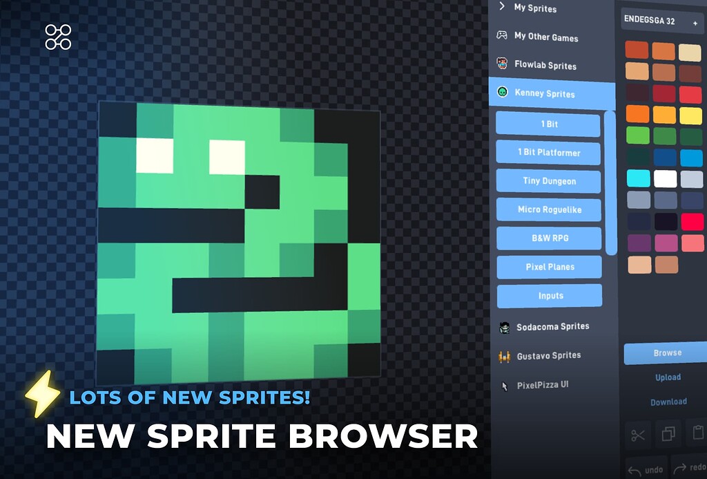 New release: Sprite Browser Update 🎉 - Announcements - Flowlab Community