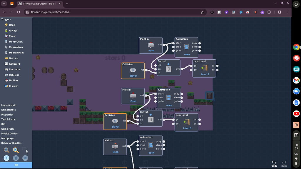 My game won't go to next level - Help Requests - Flowlab Community